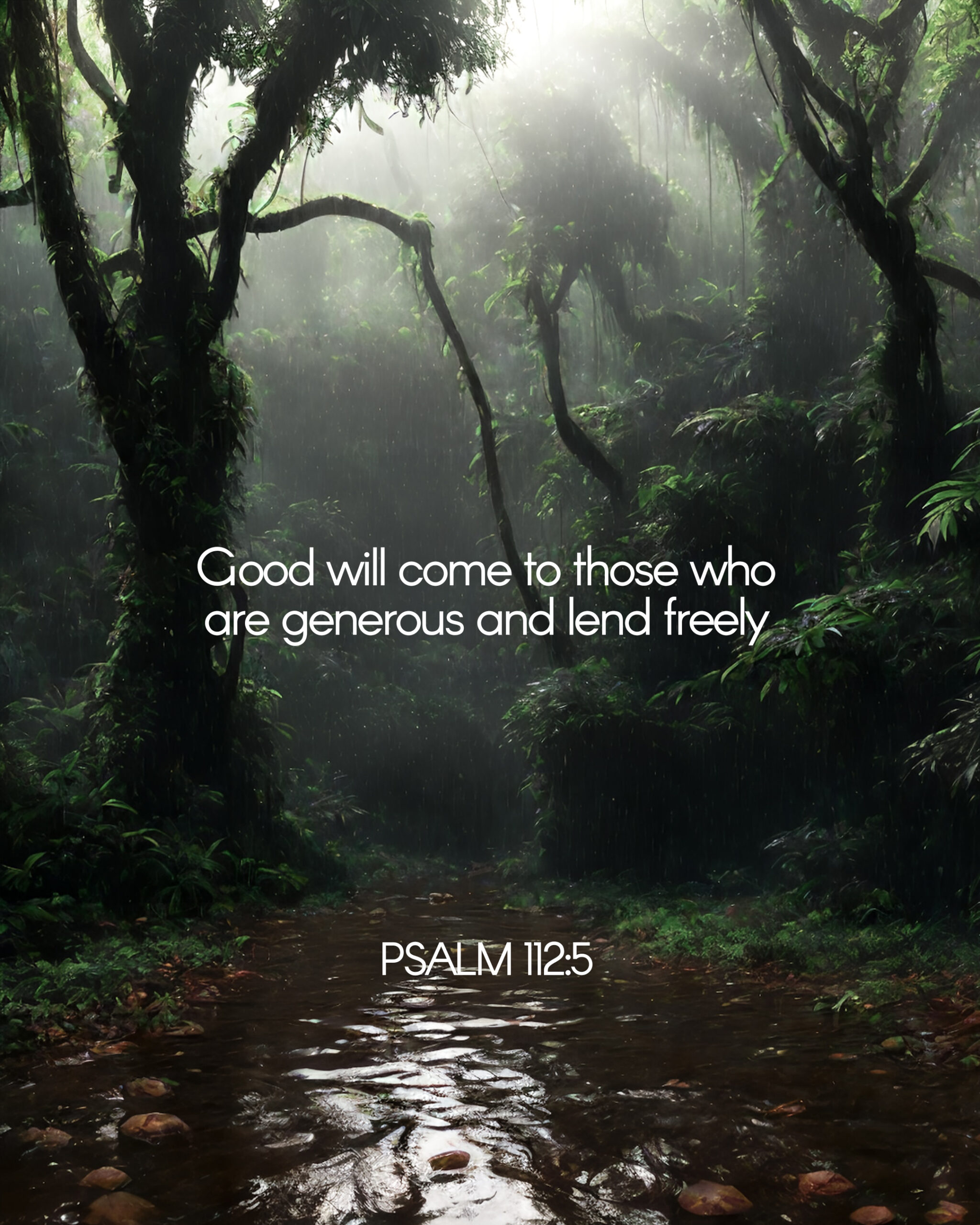 Psalm 112 5 Biblescapes Psalm 112 5 Biblescapes